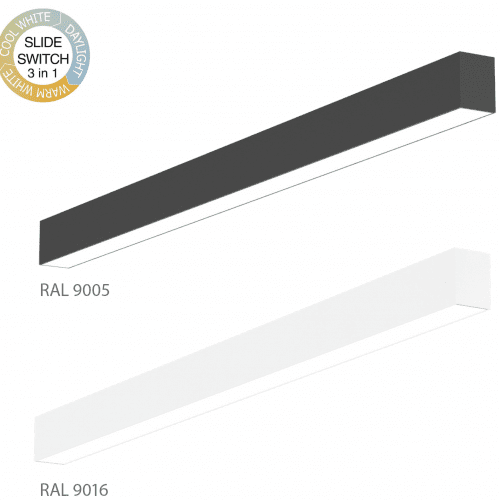 CODA Linear Lights - 36w - Tri Colour | Architectural | Light Planet