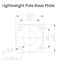 Pole Rag Bolts | LED Lightweight Poles | Light Planet